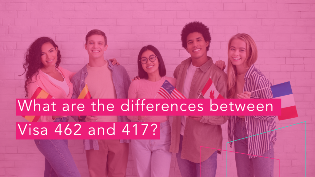 What are the differences between Visa 462 and 417? - PTE Smart